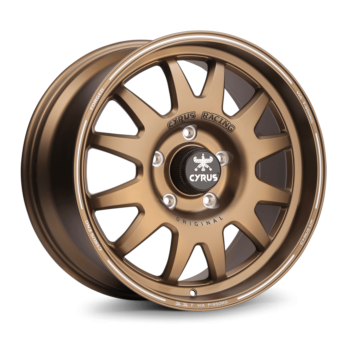 CHARIOT - MATT BRONZE – CYRUS WHEELS