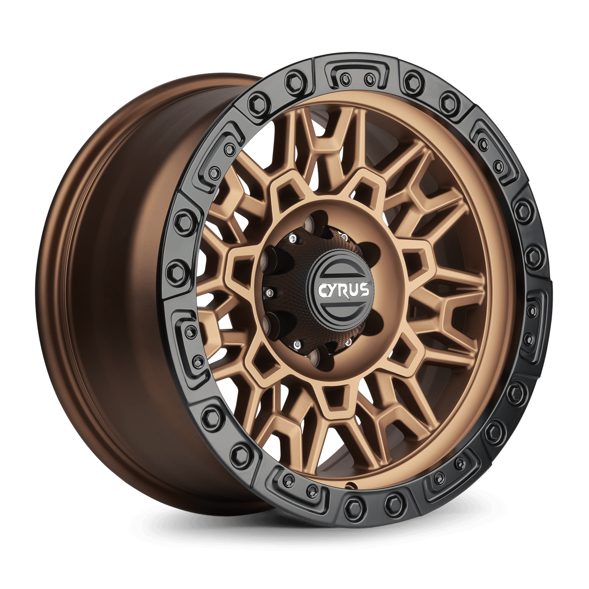 TARSOS - MATT BRONZE / LIP BLACK – CYRUS WHEELS