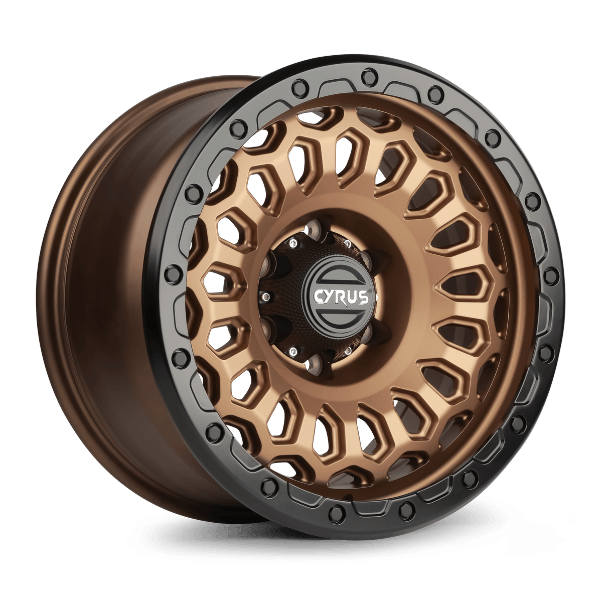 SATRAP - MATT BRONZE / LIP BLACK – CYRUS WHEELS
